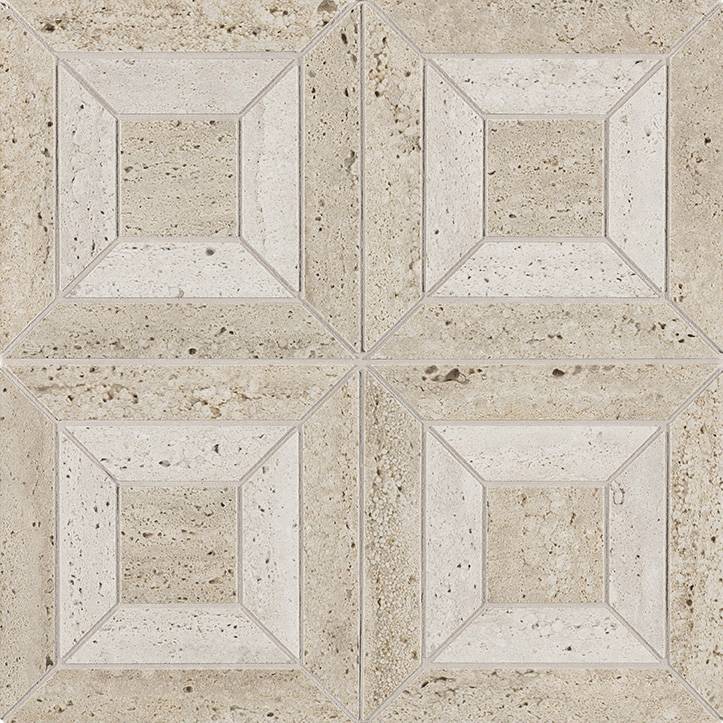 BEIGE BIANCO ICON C MOSAICO Materia classica | FAP