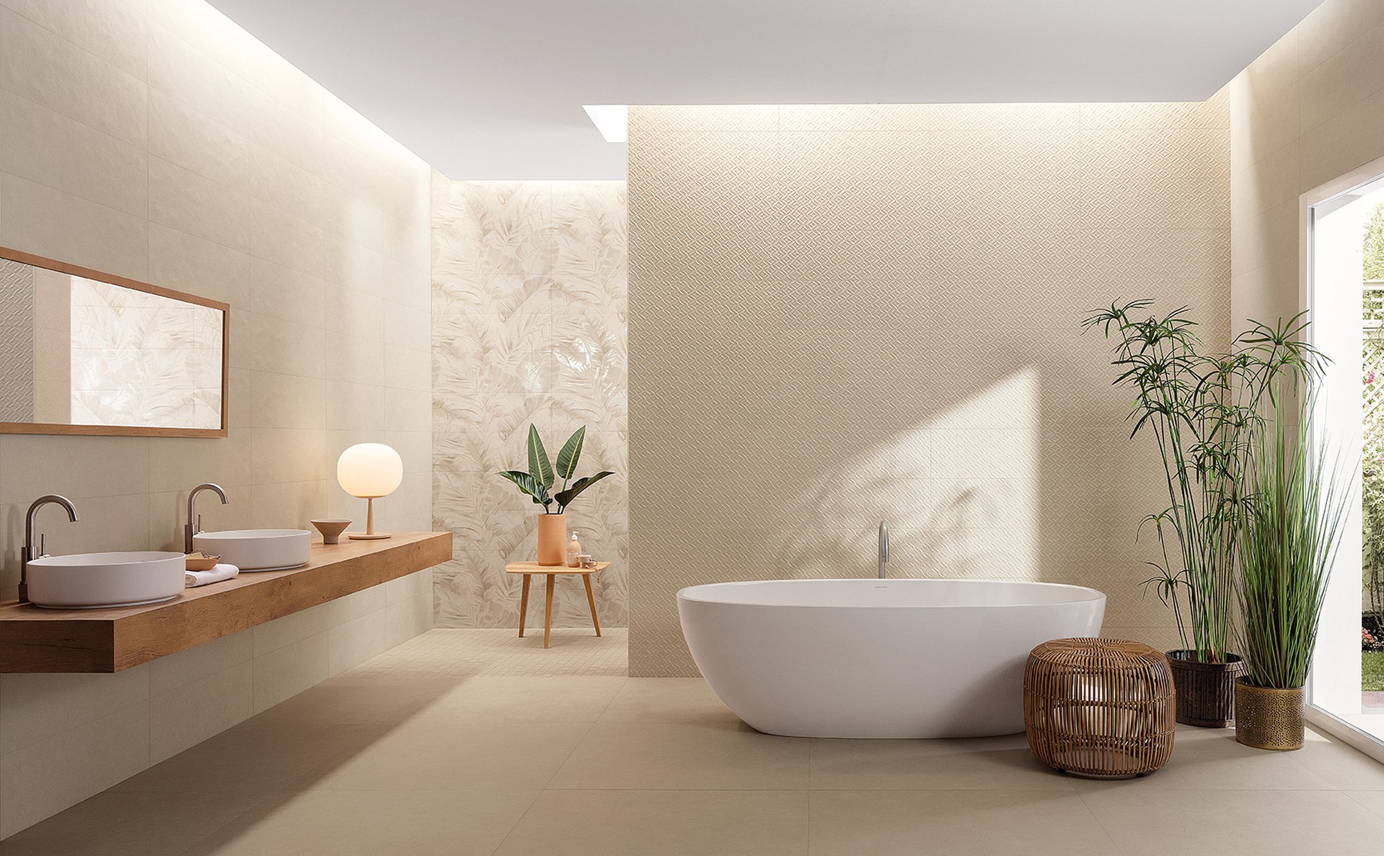SHEER: piastrelle opache in ceramica per pavimenti e pareti | FAP
