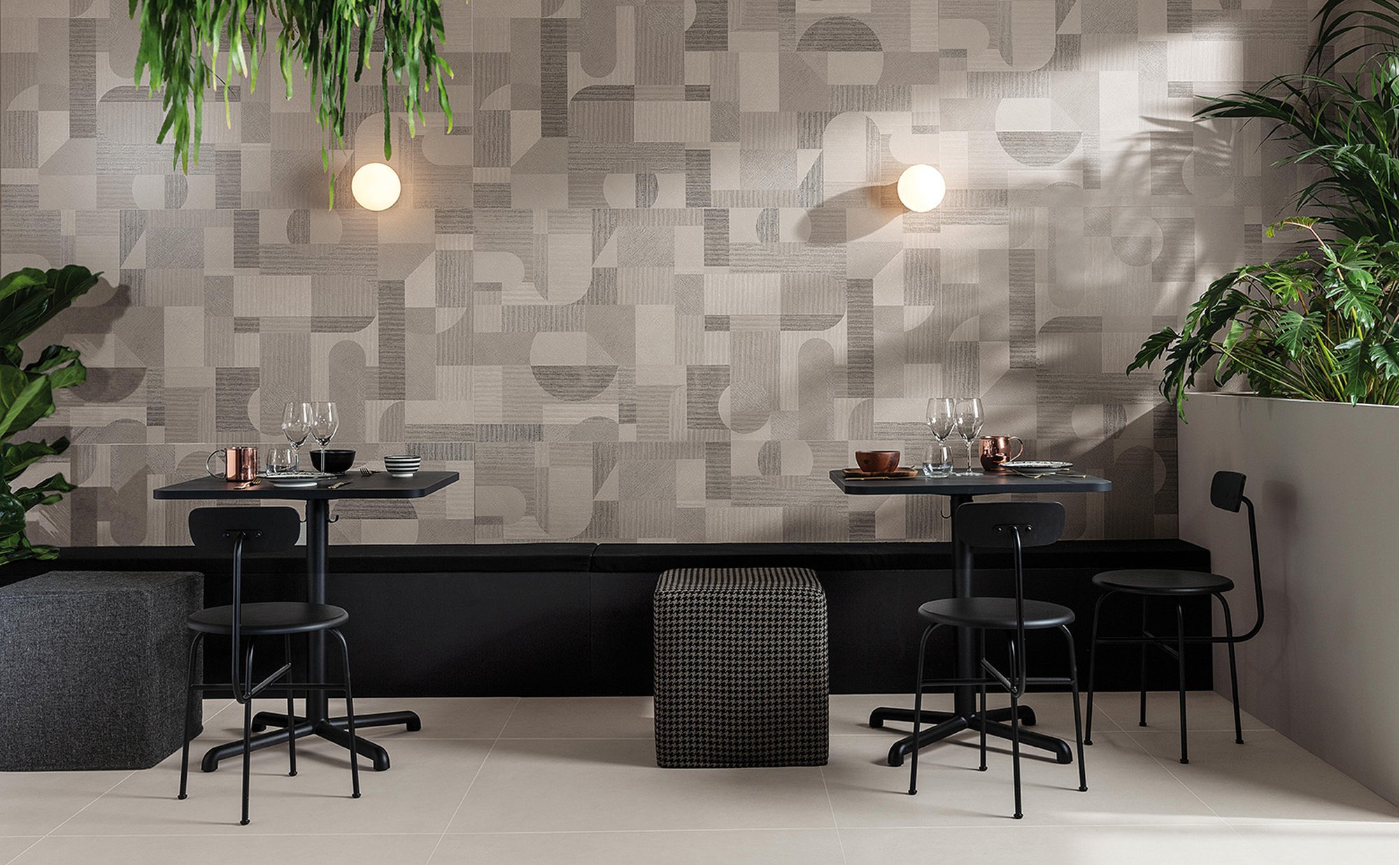 SHEER: piastrelle opache in ceramica per pavimenti e pareti | FAP