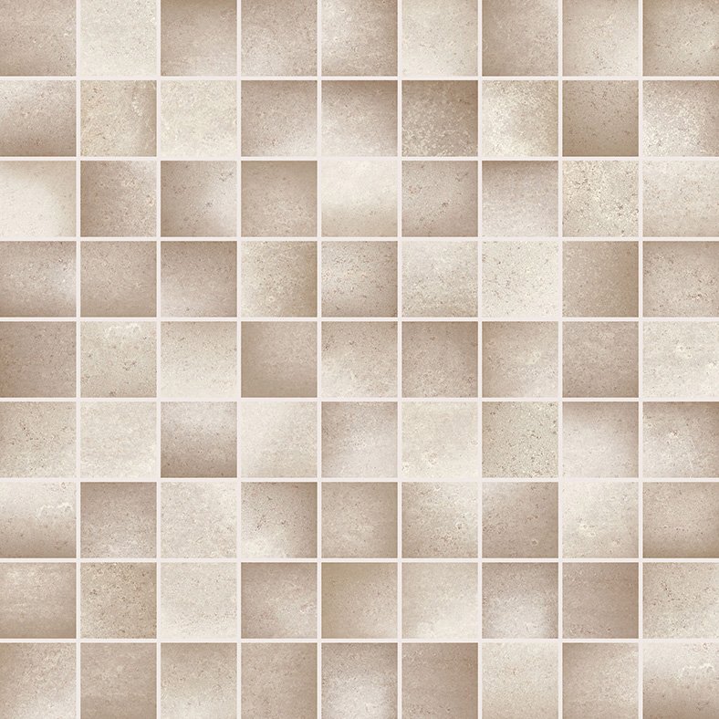 BEIGE FLAME MOSAICO Oxide | FAP